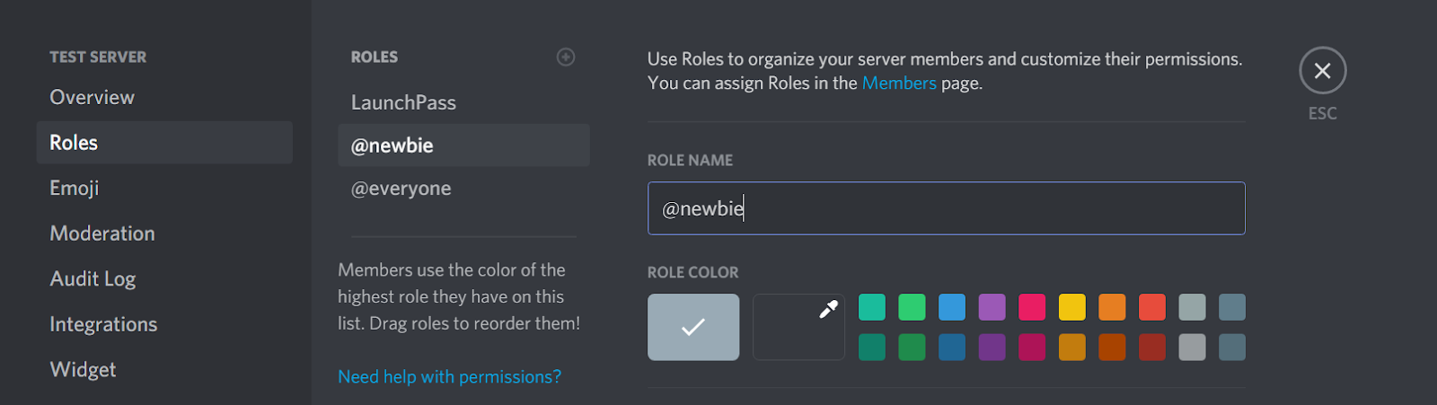 How To Add Roles In Discord - LaunchPass